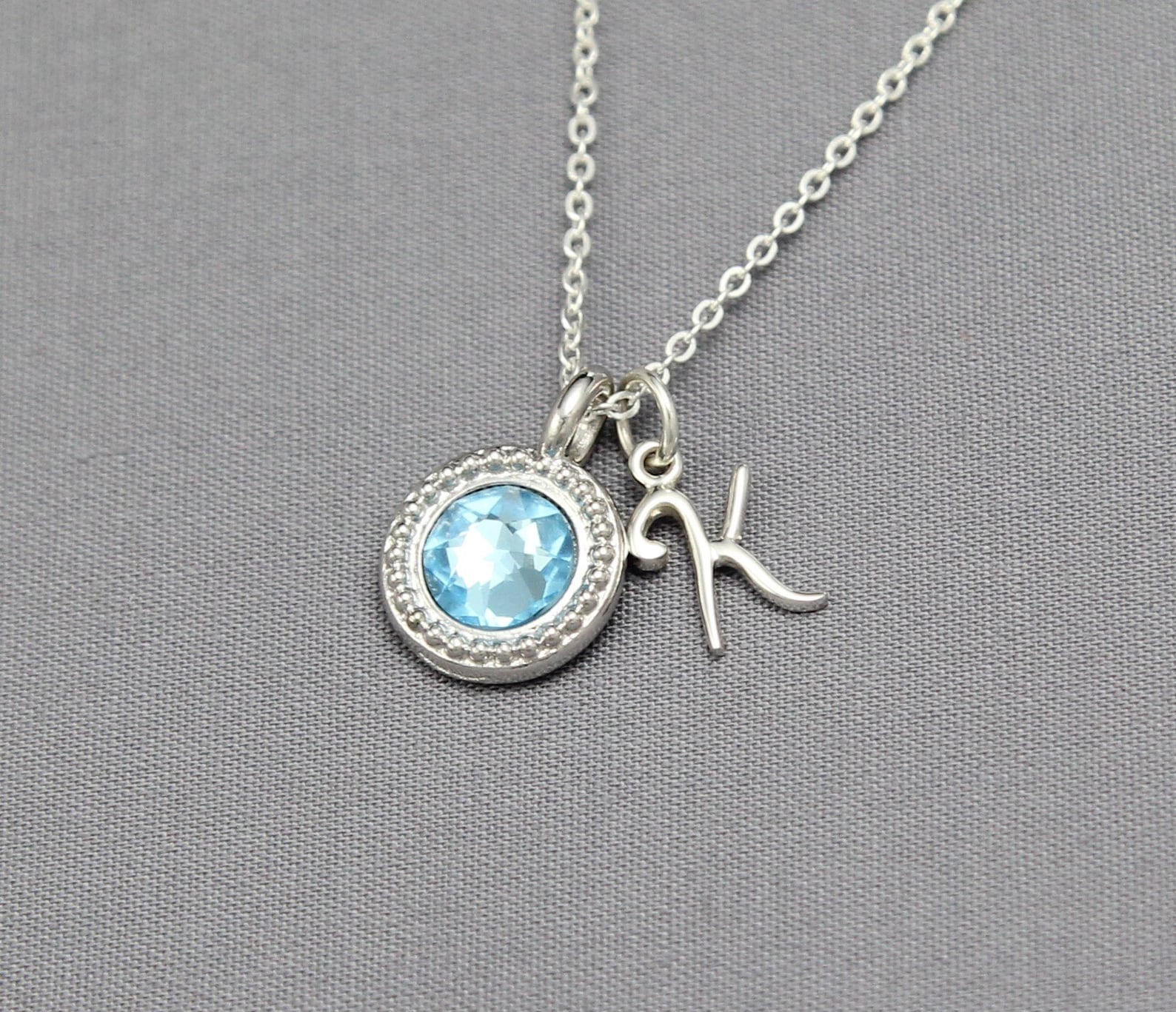 Birthstone Personalized Necklace Custom Mothers Jewelry - Etsy