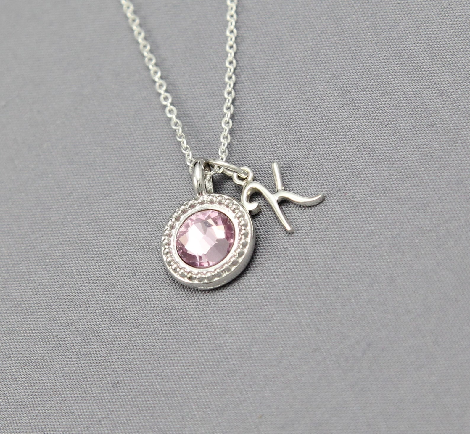 Birthstone Personalized Necklace Custom Mothers Jewelry - Etsy