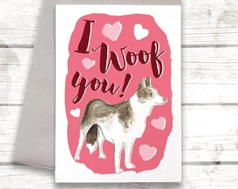 I woof you | Etsy