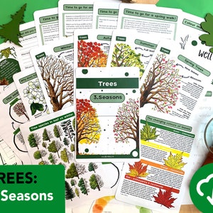 Tree Seasons Nature Study Pack - Educational Trees Printable - Home ...
