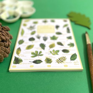 Leaf Collecting Notepad Nature Walk Journal - Etsy