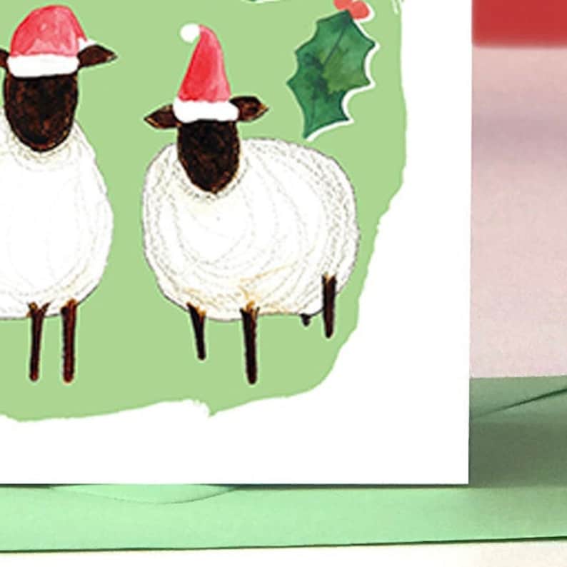 Funny Sheep Christmas Card Sheep Joke Card All I Want for - Etsy
