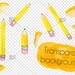 Back to School Clipart - Watercolour Pencils Clipart - Vector School ...