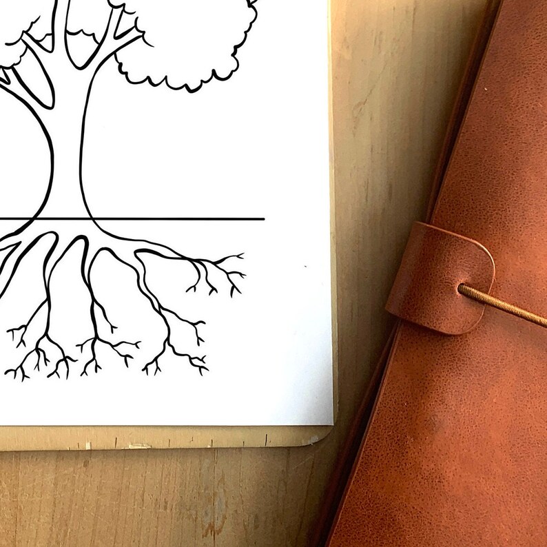 Trees Diagram Colouring in Sheet Educational Tree Printable - Etsy