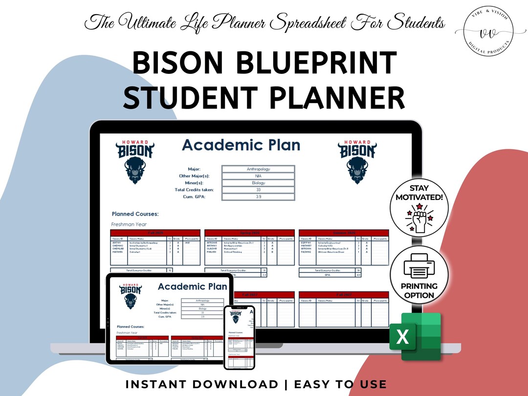 Bison Blueprint – Student Planner for Howard Students | Daily Task ...
