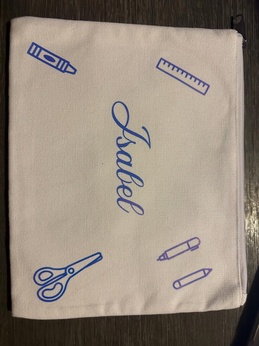 Custom Pencil Pouch - Etsy