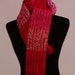 Unique Hand-knitted Elegant & Plush Scarf 02-008 - Etsy