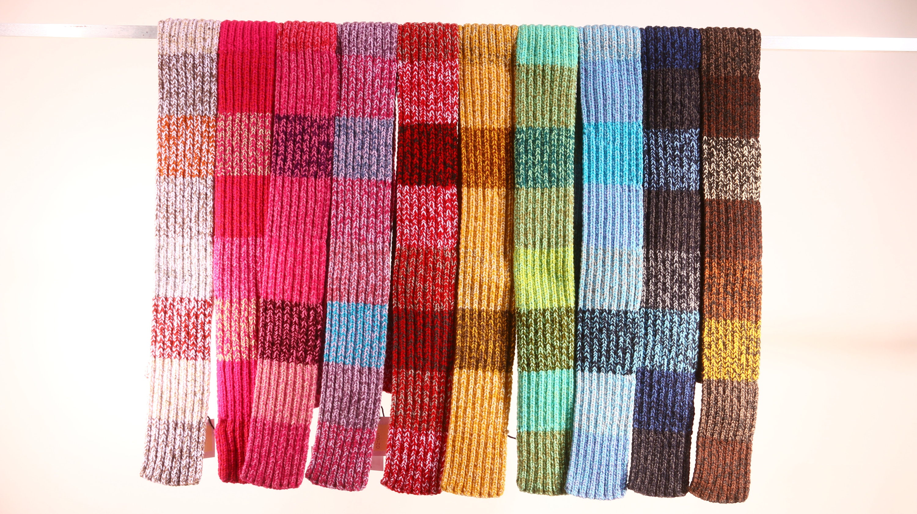 Unique Hand-knitted Elegant & Plush Scarf 02-005 - Etsy
