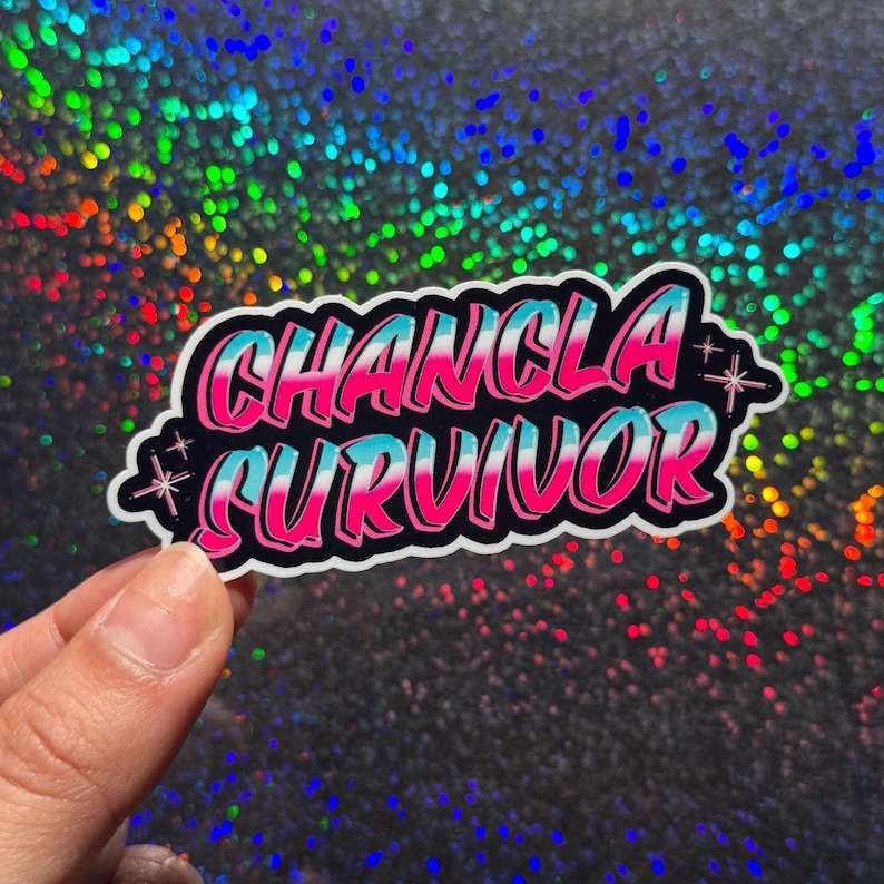 Chancla Survivor Sticker | Cute Funny Water Resistant Mexican Latino ...