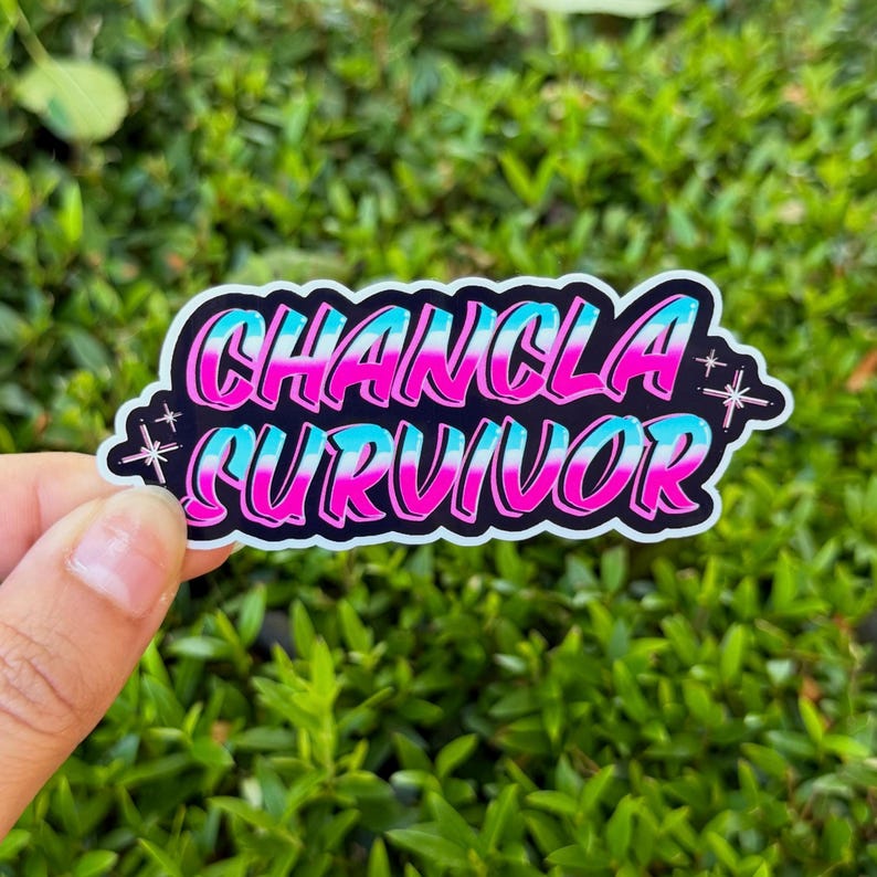 Chancla Survivor Sticker | Cute Funny Water Resistant Mexican Latino ...