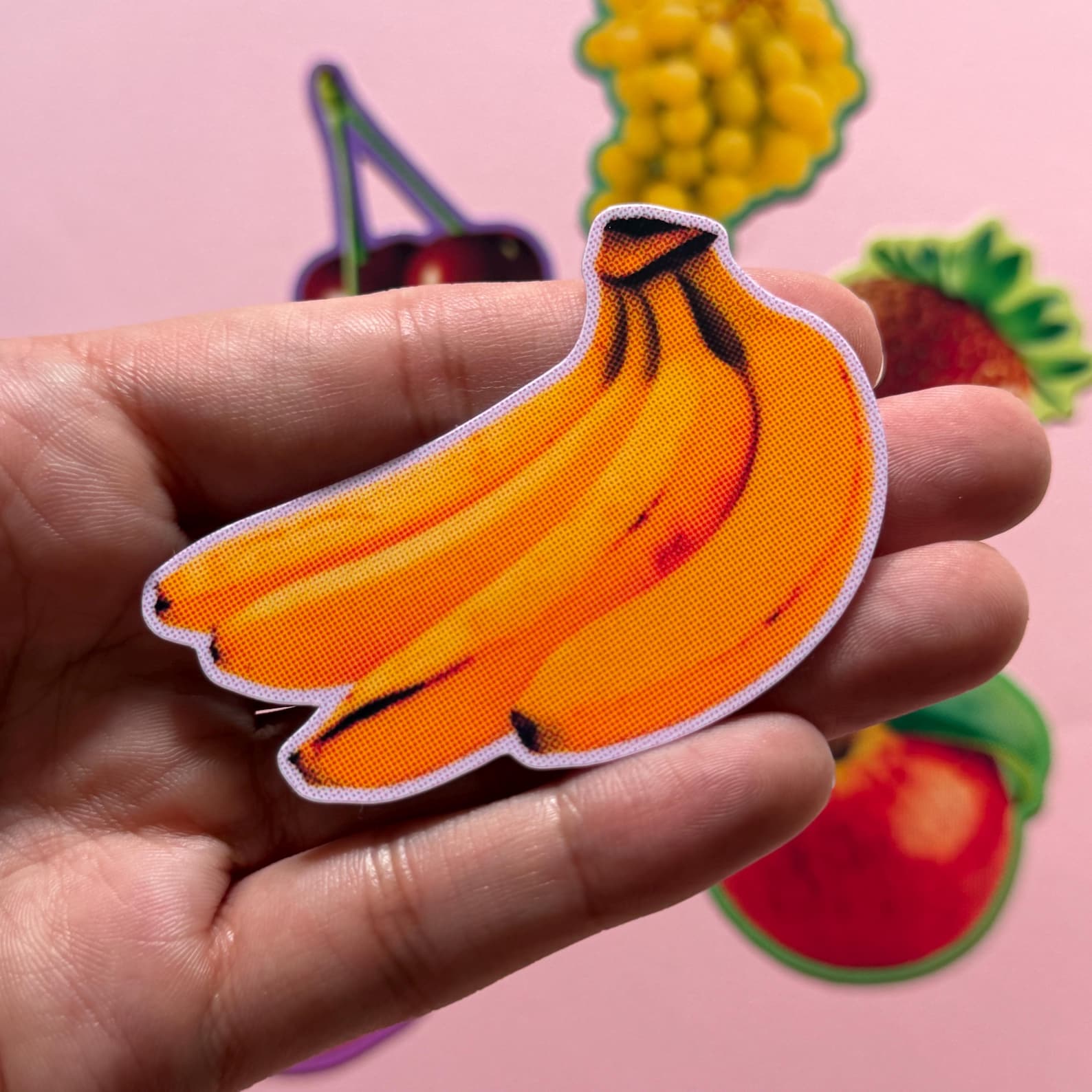 Vintage Fruit Sticker Pack | Pop Deco Decals for Scrapbook, Crafting ...
