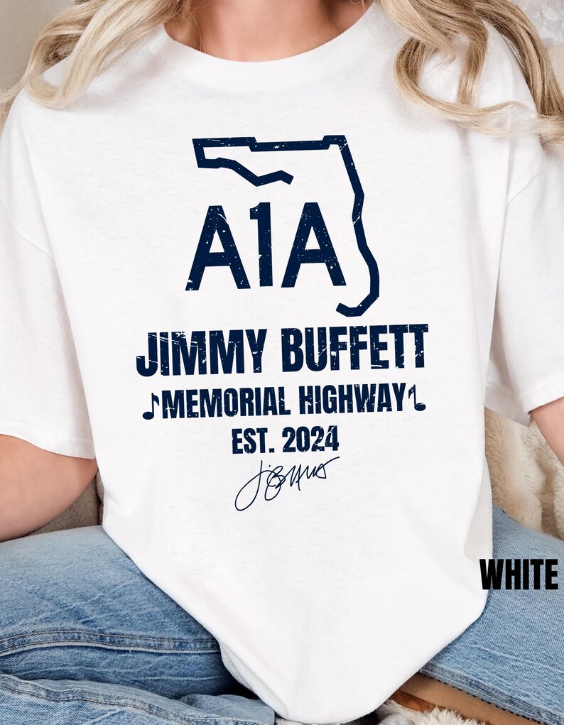 Jimmy Buffett Retro Shirt, A1A Jimmy Buffett Tshirt, A1A Florida ...