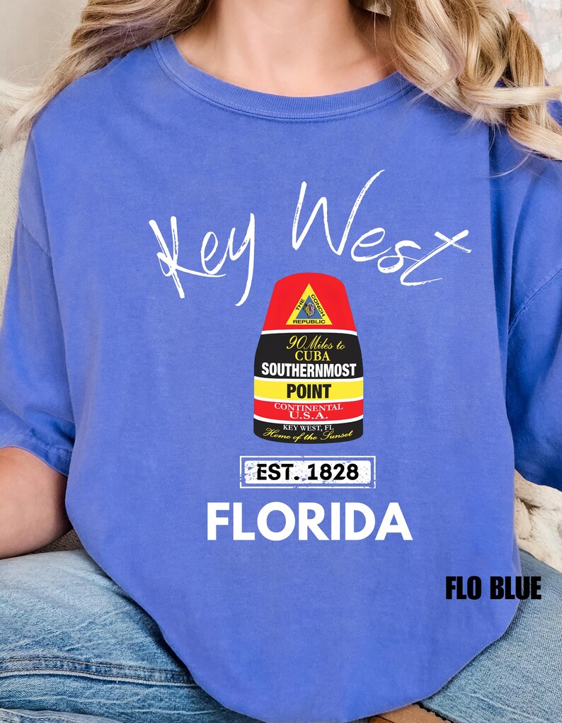 Key West Southernmost Point Buoy T-shirt | Florida Keys Tees, Key West ...