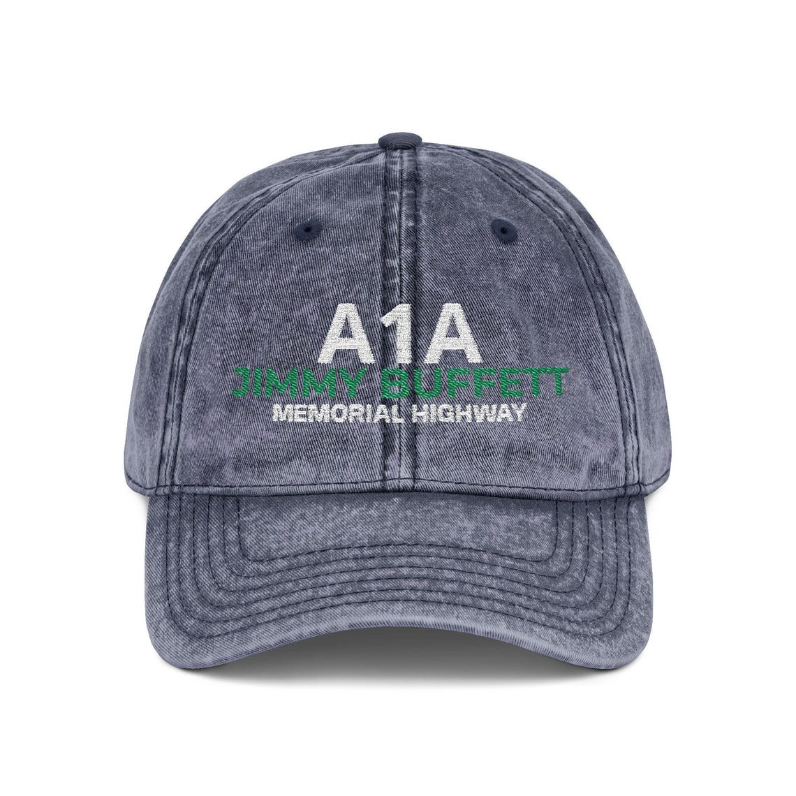 JIMMY BUFFETT A1A Memorial Highway Embroidered Cap - A1A Florida ...