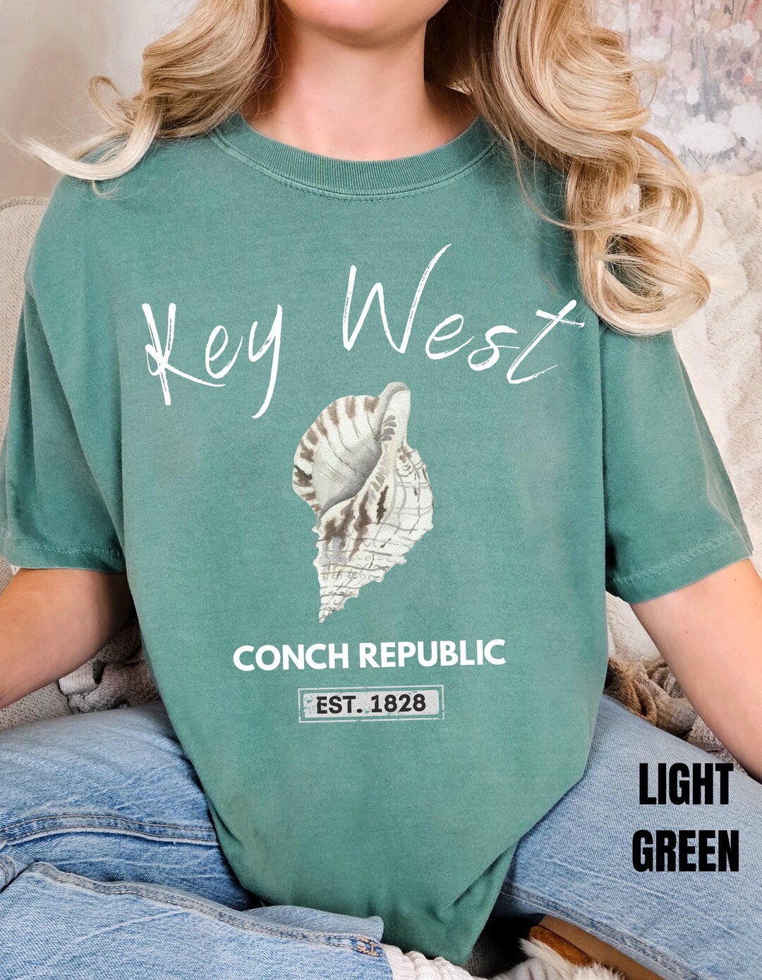 Key West Conch Republic T-shirt, Key West Shirt, Conch Republic Tee ...