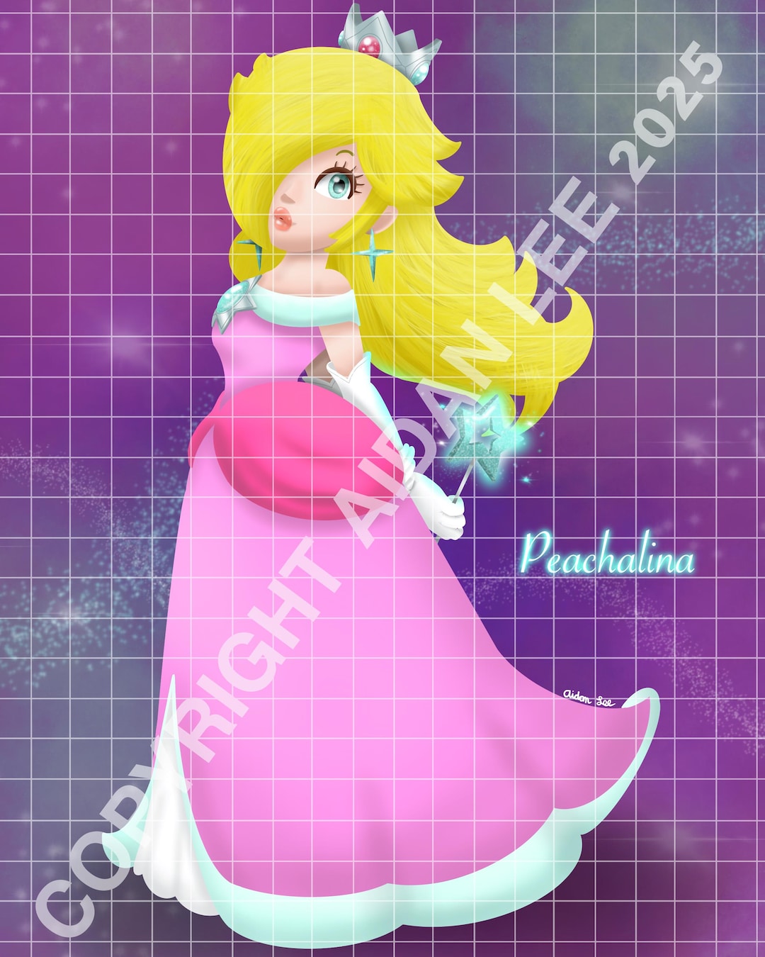 Video Game Fan Art Mash up Character Commission Art Print - Etsy