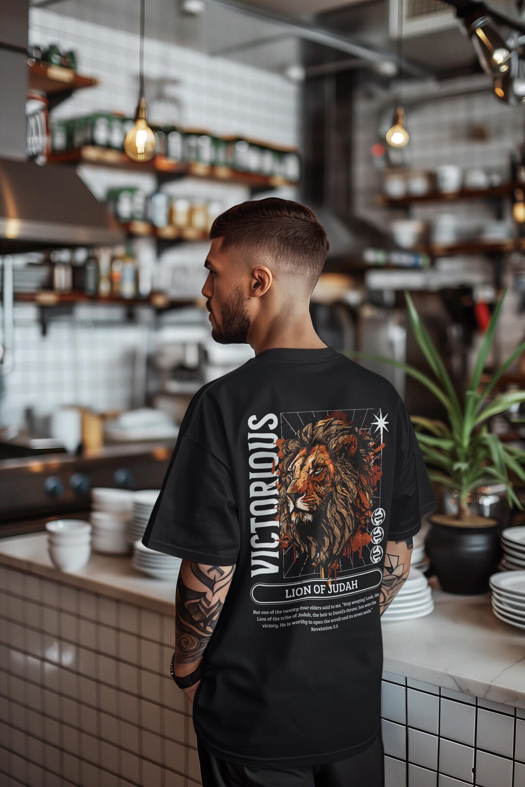Victorious Lion of Judah Comfort Colors Christian T-shirt - Etsy