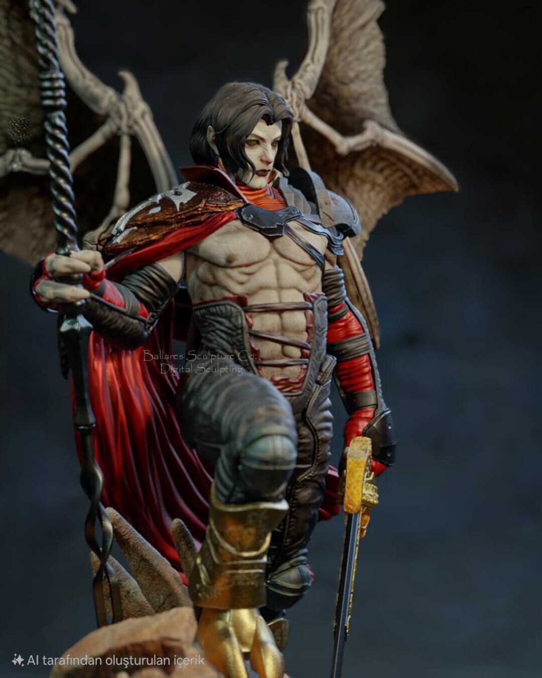 Kain Vampire 3D Model (* Customs Duty is Included in the Product Price ...