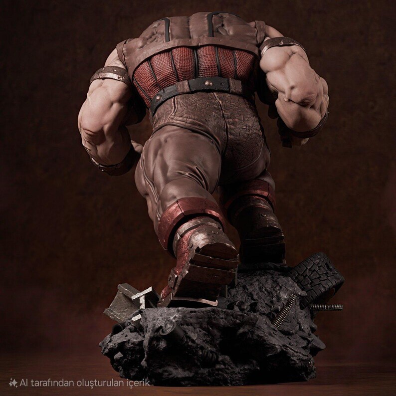 Juggernaut 3D Model Figure - Etsy