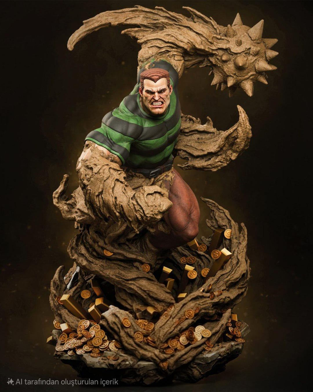 Spiderman- Sandman 3D Model Figure (* Customs Duty is Included in the ...