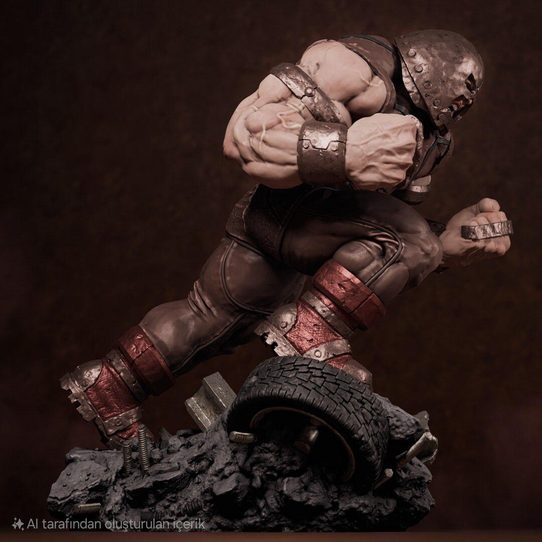 Juggernaut 3D Model Figure - Etsy