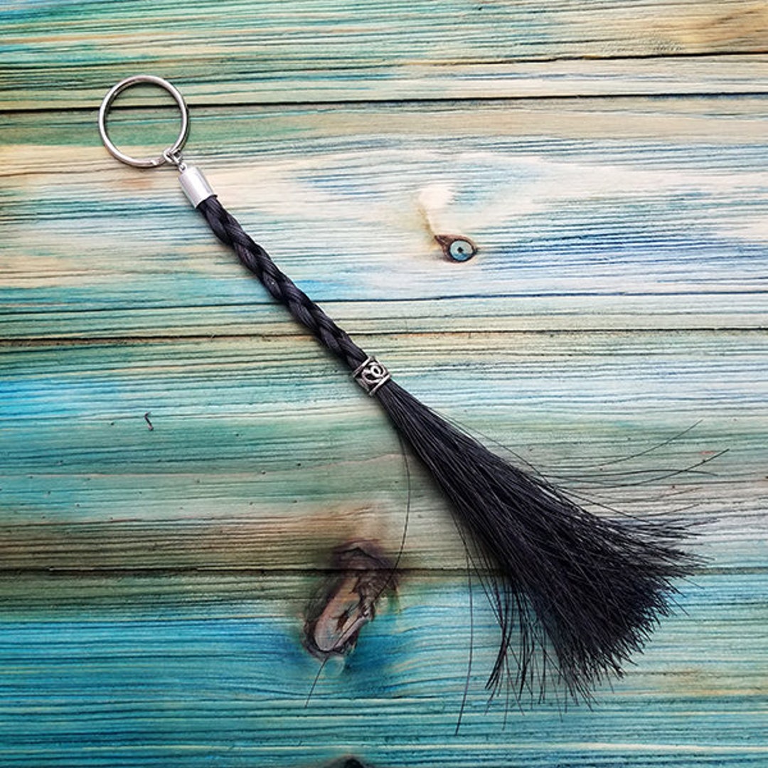 Horsehair Keychain Tassel - Etsy