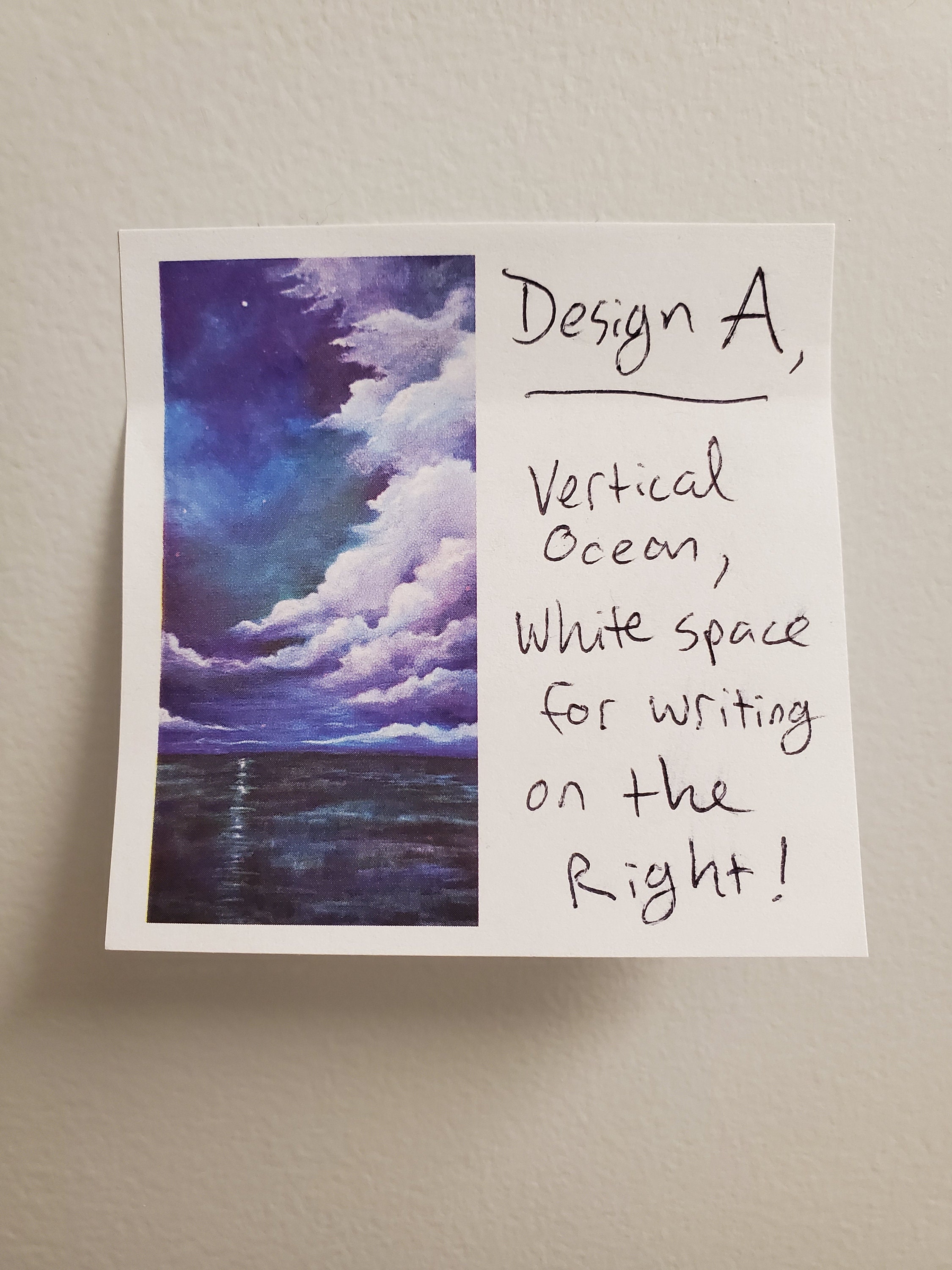 Decorative Sticky Notes With Landscape/skyscape Paintings - Etsy