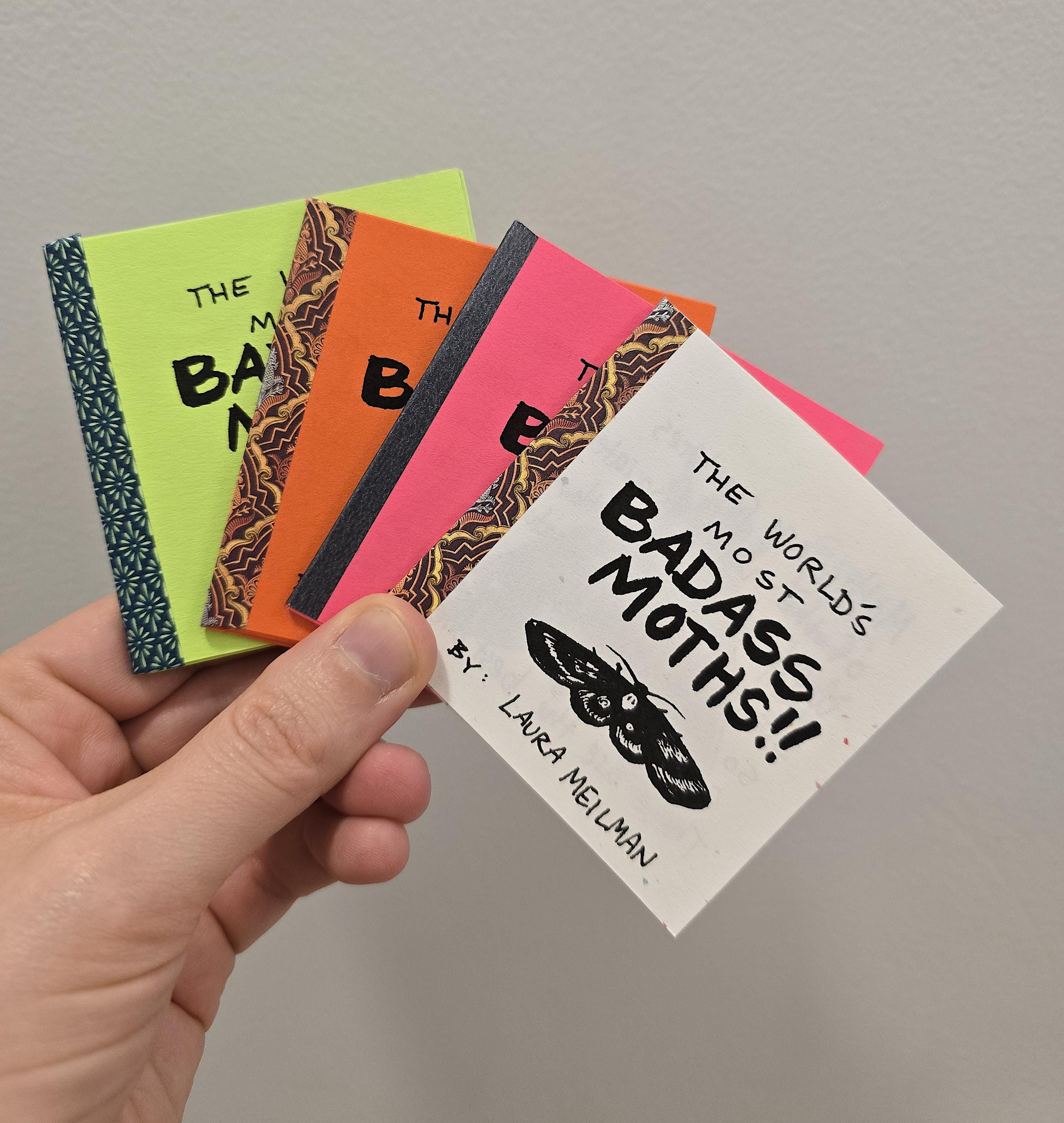 The World's Most Badass Moths!! Tiny Zine - Etsy