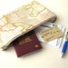 Travel Wallet It's a Small World Map - Etsy