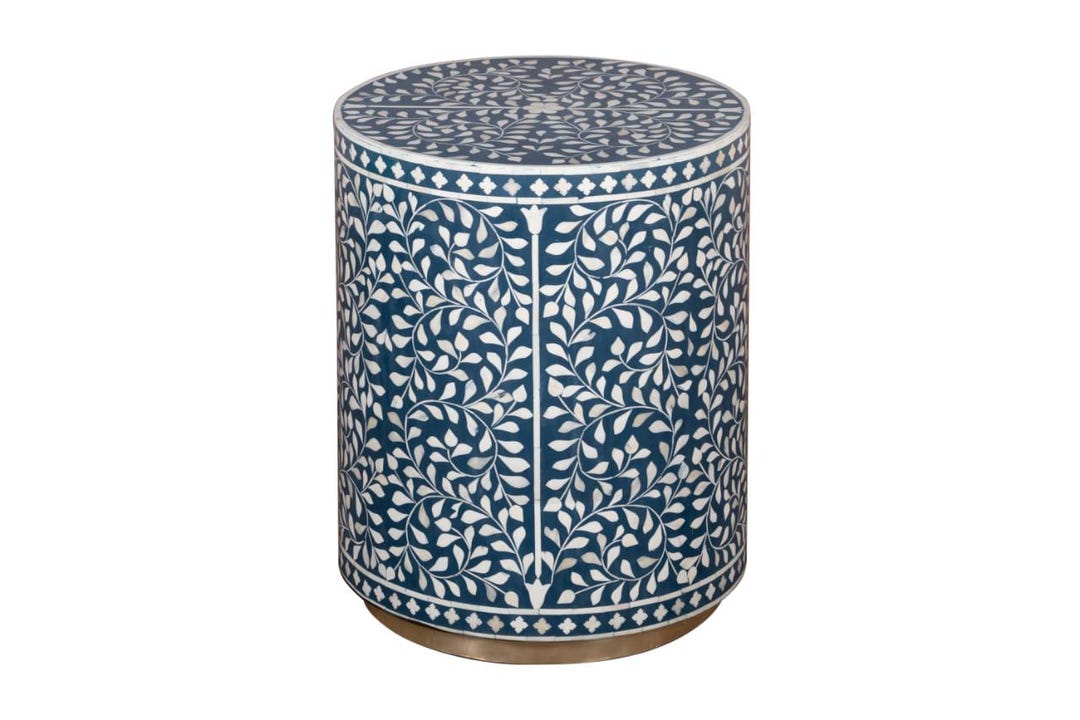 Bone Inlay Bad Side Table/bone Inlay Side Table/bone Inlay Furniture ...