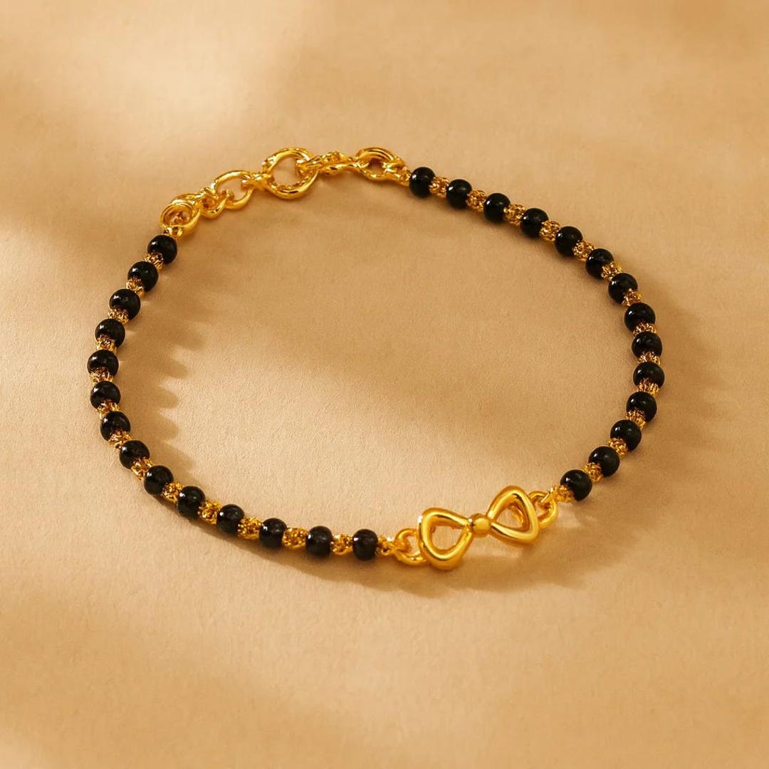 Gold Vermeil Infinity Mangalsutra, Sterling Silver Wedding Necklace - Etsy