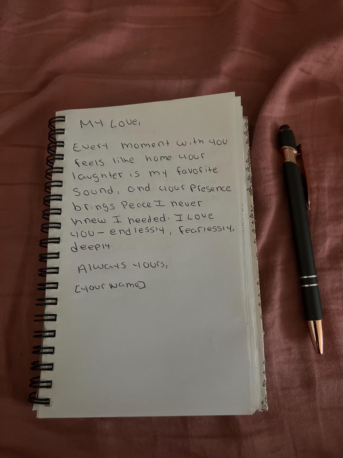Custom Written Letter – Personalized Handwritten or Printed Note ...