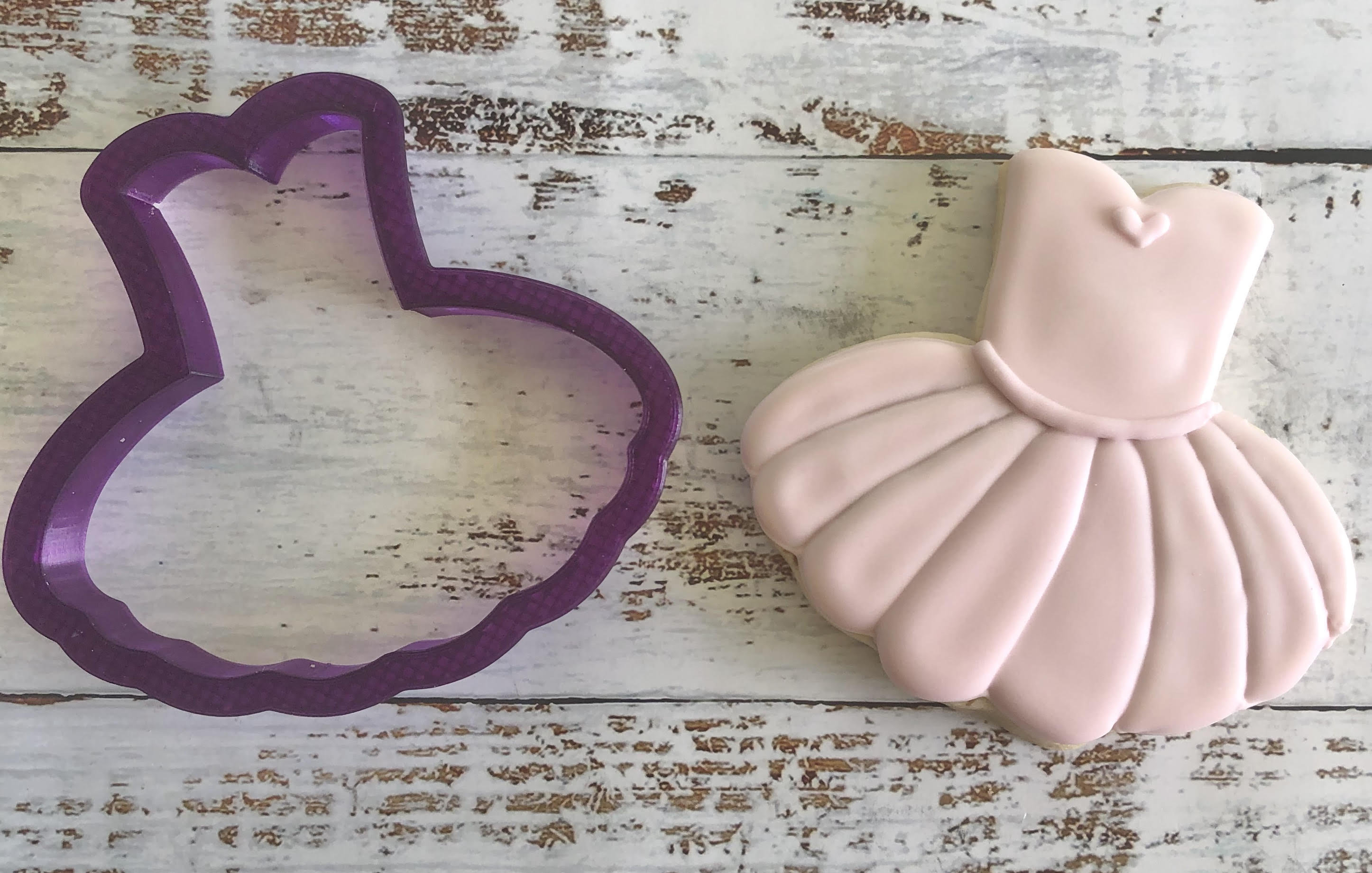 Ballerina Tutu Dress Cookie Cutter or Fondant Cutter and Clay Cutter - Etsy