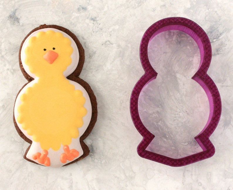 Lilaloa's Fuzzy Chick Cookie Cutter or Fondant Cutter and | Etsy