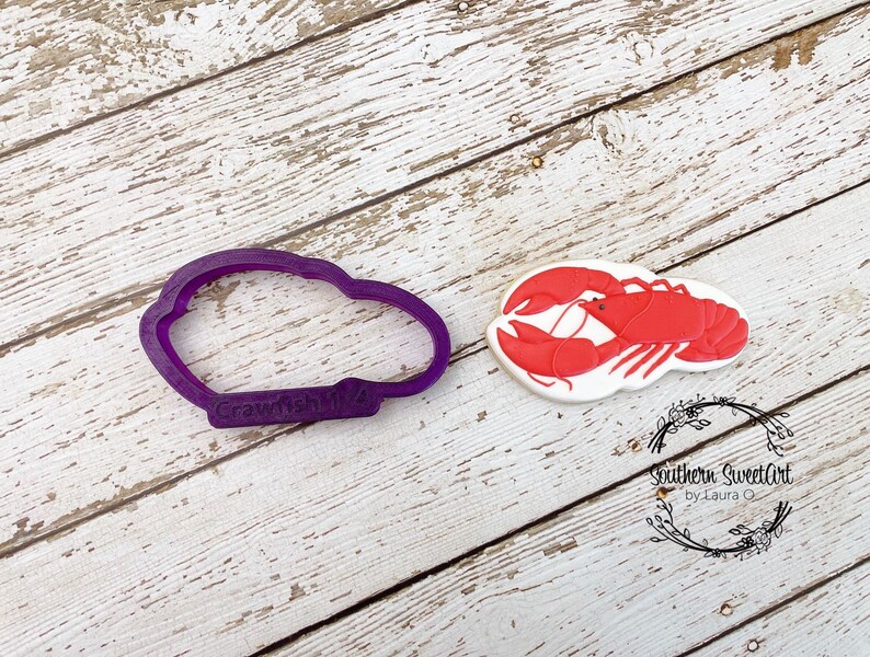 Crawfish #1 or Crawdad Cookie Cutter and Fondant Cutter and Clay Cutter ...