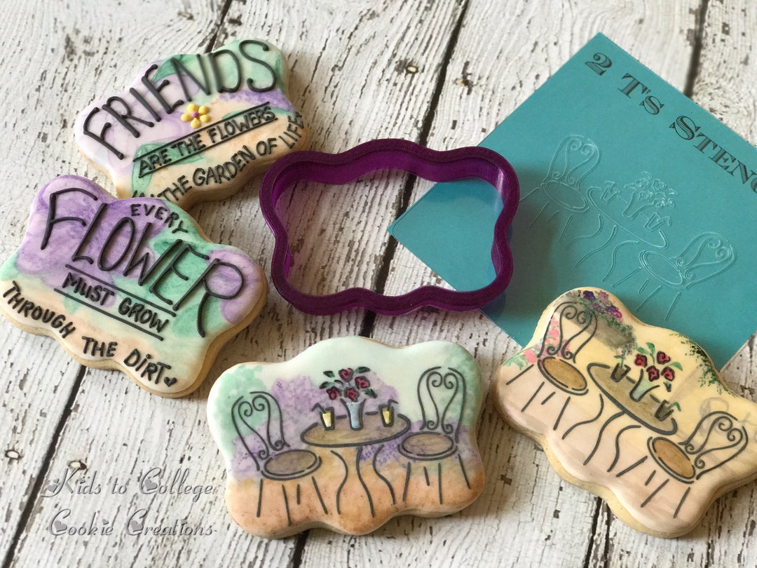 Jodi Plaque Cookie Cutter and Fondant Cutter and Clay Cutter With ...