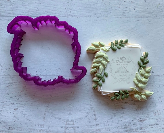Fondant Cutter Plaque Cookie Cutter Clay Cutter Home And Hobby Craft