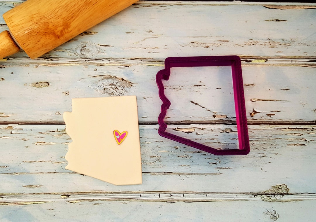 State of Arizona Cookie Cutter and Fondant Cutter and Clay Cutter - Etsy