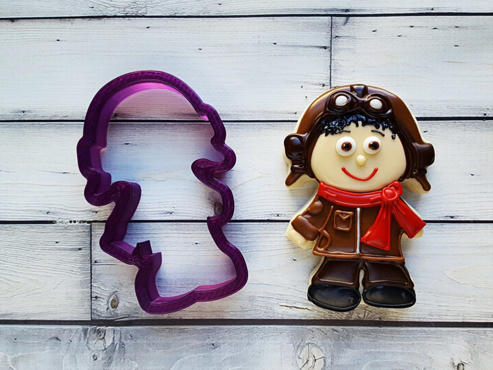 Aviator Cookie Cutter and Fondant Cutter - Etsy