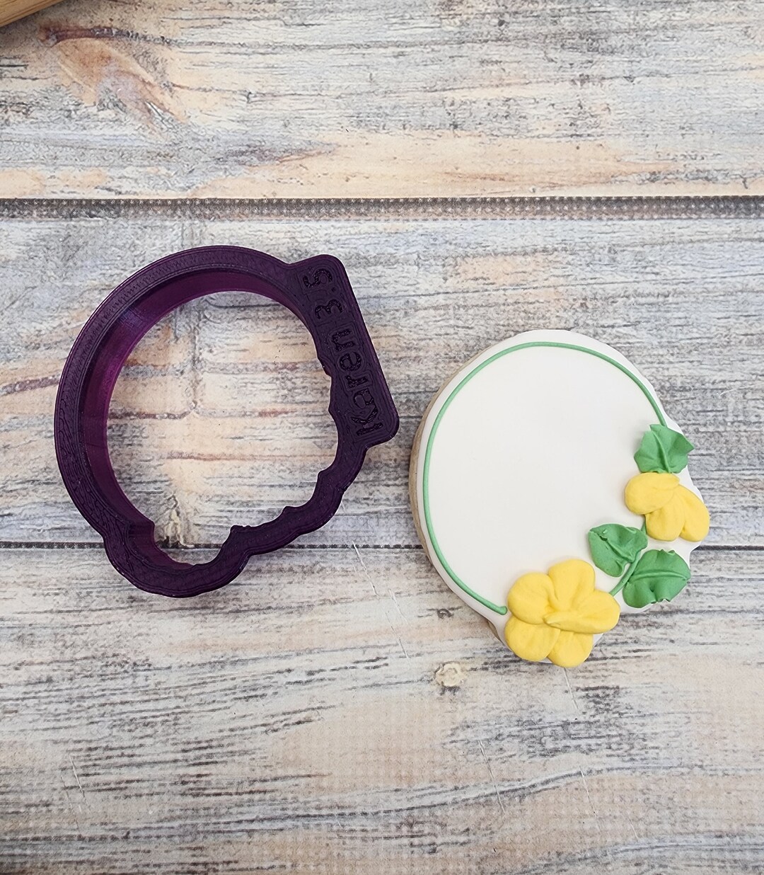 Karen Plaque Cookie Cutter or Fondant Cutter and Clay Cutter - Etsy