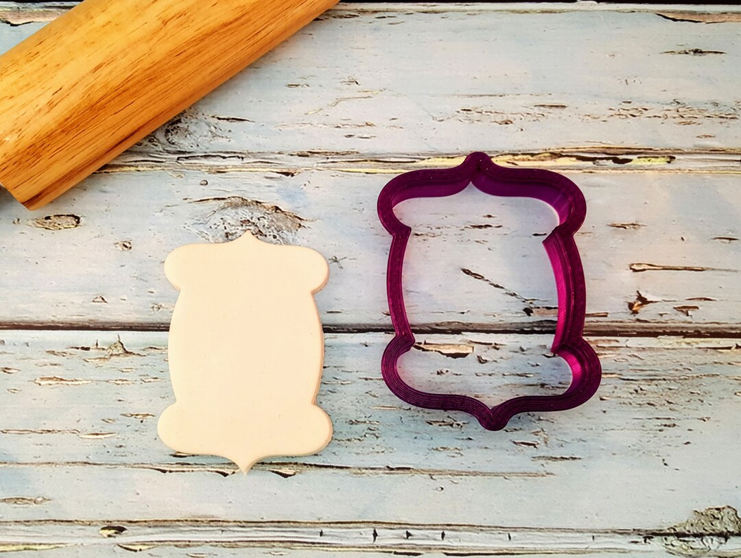 Mandy Plaque Cookie Cutter and Fondant Cutter and Clay Cutter - Etsy