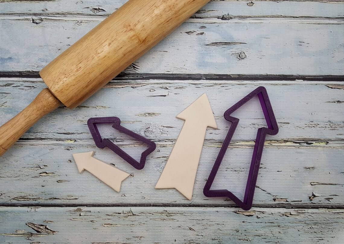 Arrow Cookie Cutter and Fondant Cutter and Clay Cutter | Etsy