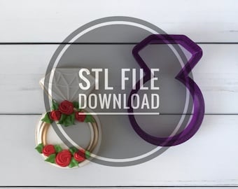 Ring Box Cookie Cutter STL - Etsy