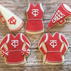 Cheer Uniform Short Sleeve or Cheerleader Cookie Cutter and Fondant ...