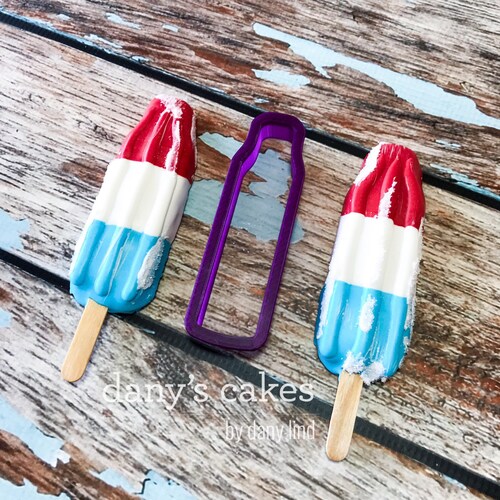 Popsicle With Stick Cookie Cutter and Fondant Cutter and Clay - Etsy
