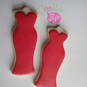 Wedding Dress #3 Bridesmaid Quinceanera Prom Formal Cookie Cutter or ...