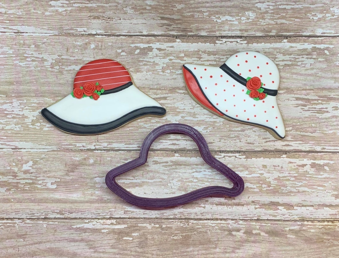 Ladies Hat #2 Cookie Cutter or Fondant Cutter and Clay Cutter - Etsy