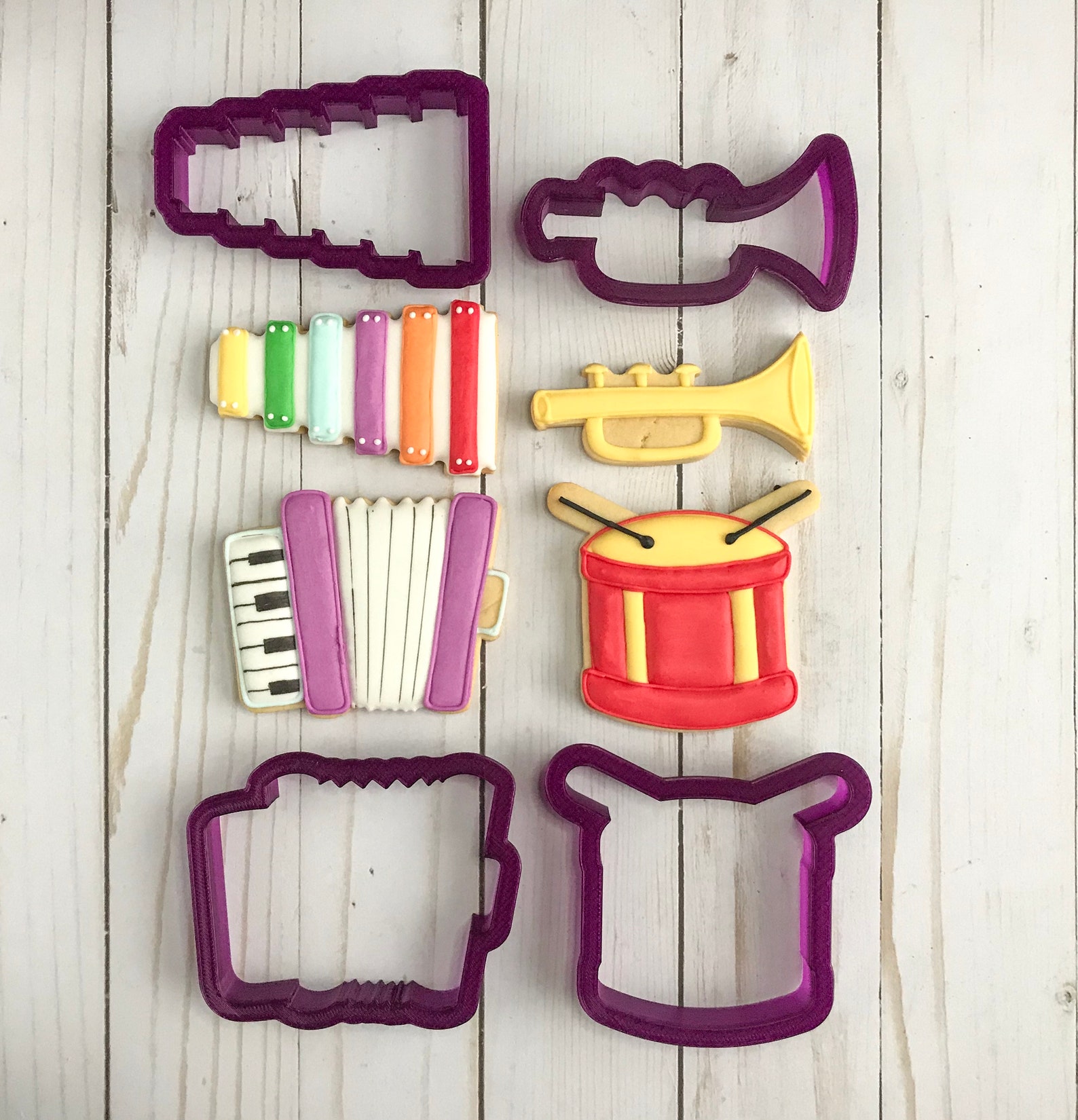 Xylophone Cookie Cutter and Fondant Cutter and Clay Cutter - Etsy