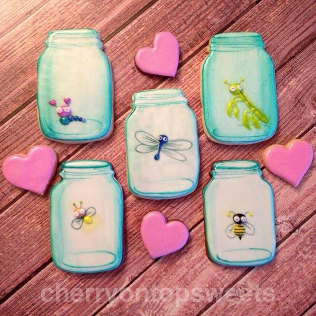 Mason Jar Cookie Cutter and Fondant Cutter and Clay Cutter - Etsy