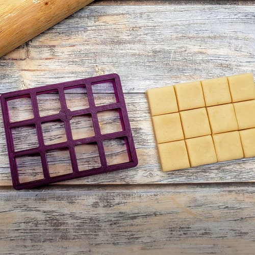 Multi-mini Square Cookie Cutter and Fondant Cutter and Clay - Etsy